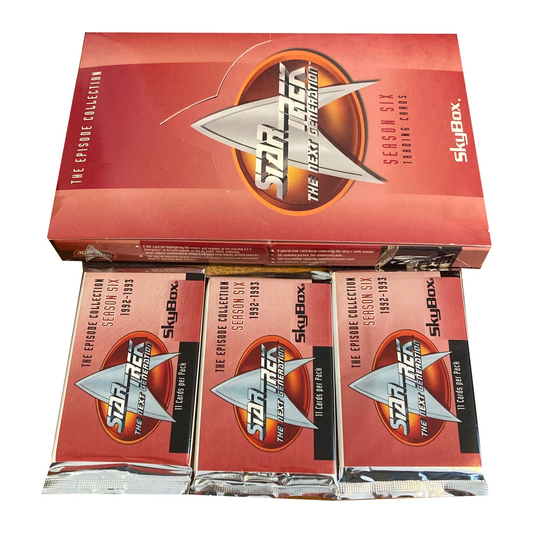 3 Packs of Star Trek: the Next Generation the Episode Collection Season ...