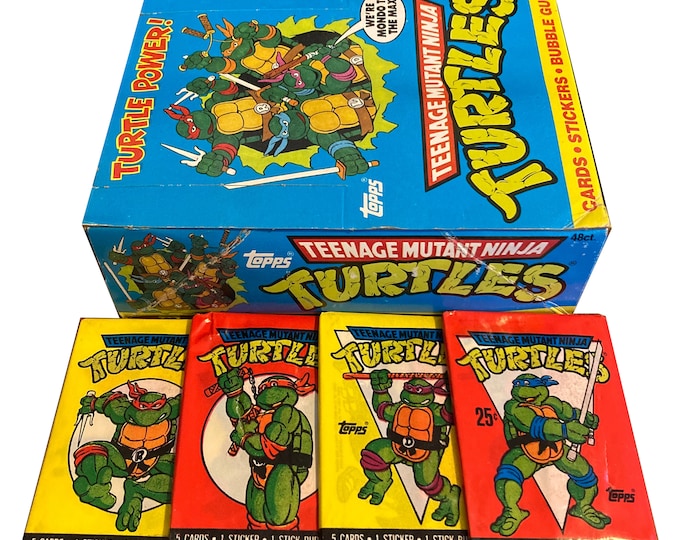 1989 Topps Teenage Mutant Ninja Turtles Sealed Wax Pack - Etsy