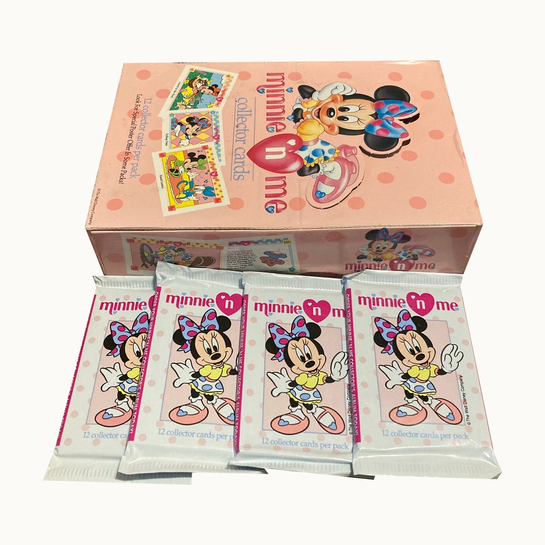 4 Packs of Minnie 'n' Me Vintage Trading Cards. 12 Cards per Pack ...