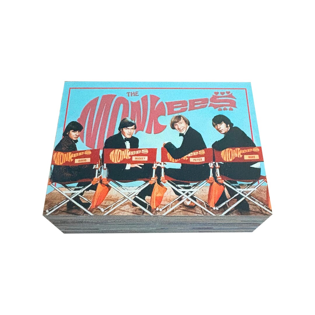 The Monkees Complete Set of 90 Vintage Trading Cards in Excellent ...