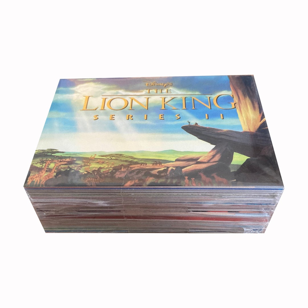 Disney's the Lion King Series 2 Complete Base Set of 80 Vintage Trading ...