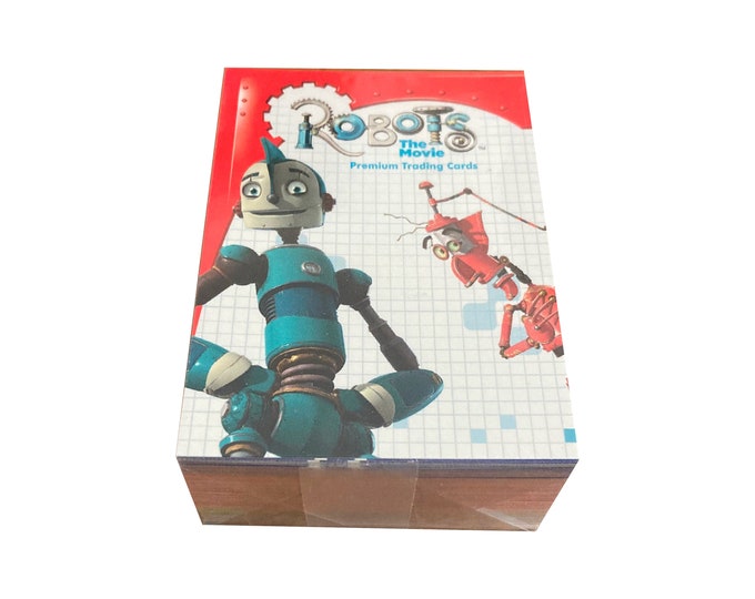 Robots the Movie Complete Set of 90 Premium Vintage Movie Trading Cards ...