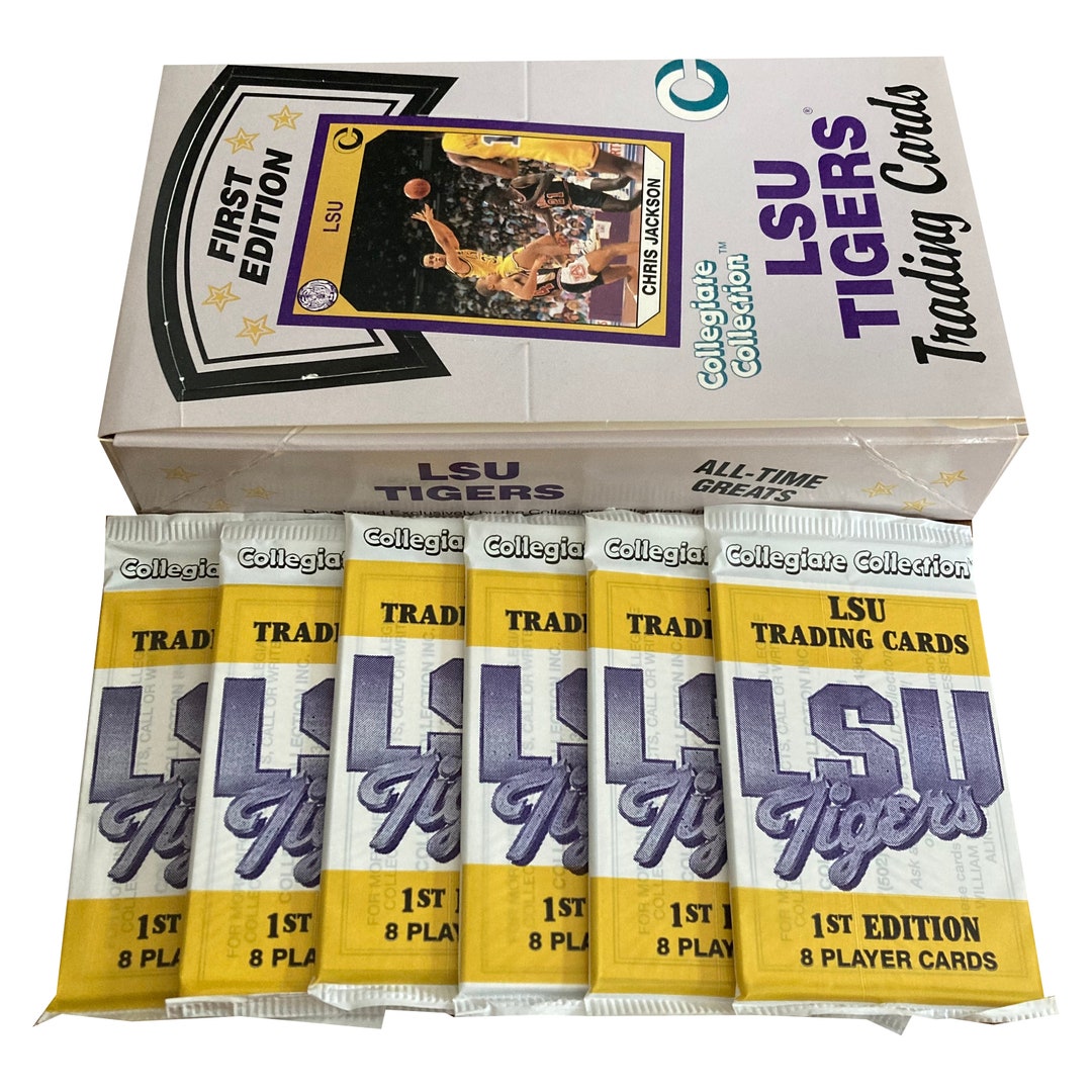 6 Packs of LSU Tigers "all-time Greats" Vintage Trading Cards. First ...