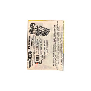 Tarzan Vintage Unopened Wax Pack. Philadelphia Chewing Gum 1966 ...
