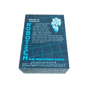 Robotech the Macross Saga Complete Set of 60 Vintage Trading Cards in ...