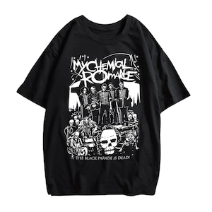 Emo Band T- Shirt, Gothic Shirt Alternative 90s Aesthetic Clothing ...