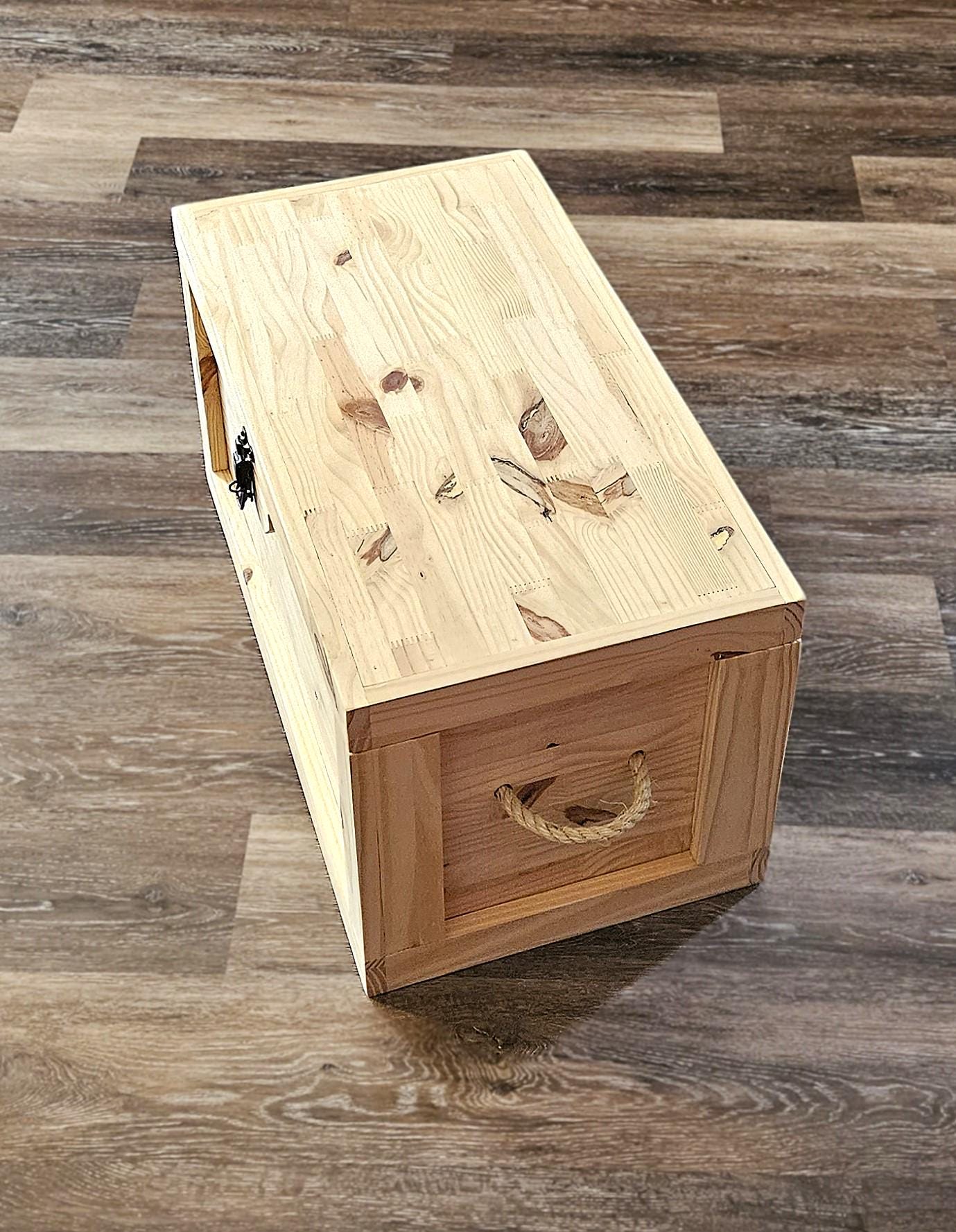 Footlocker, Trunk, Chest, Wood Chest, Wood Trunk, Storage Locker ...