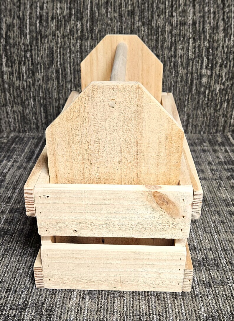 Wood Caddy. Rustic Wood Caddy, Tool Box, Pallet Wood Caddy, Tool Caddy ...