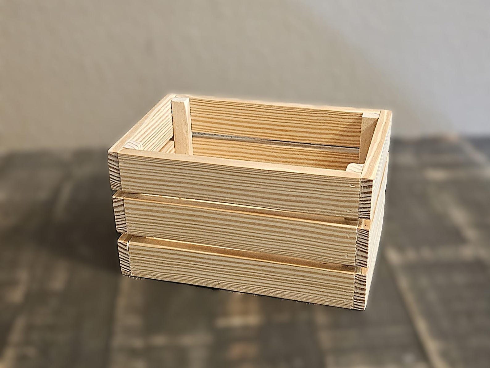 Wood Crate, Storage Crate, Wood Bin, Storage Bin, Rustic Crate, Pallet ...