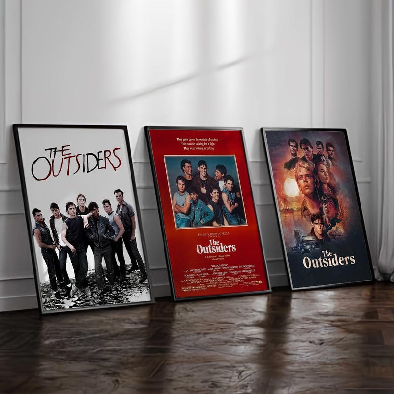 The Outsiders Movie Poster - Etsy