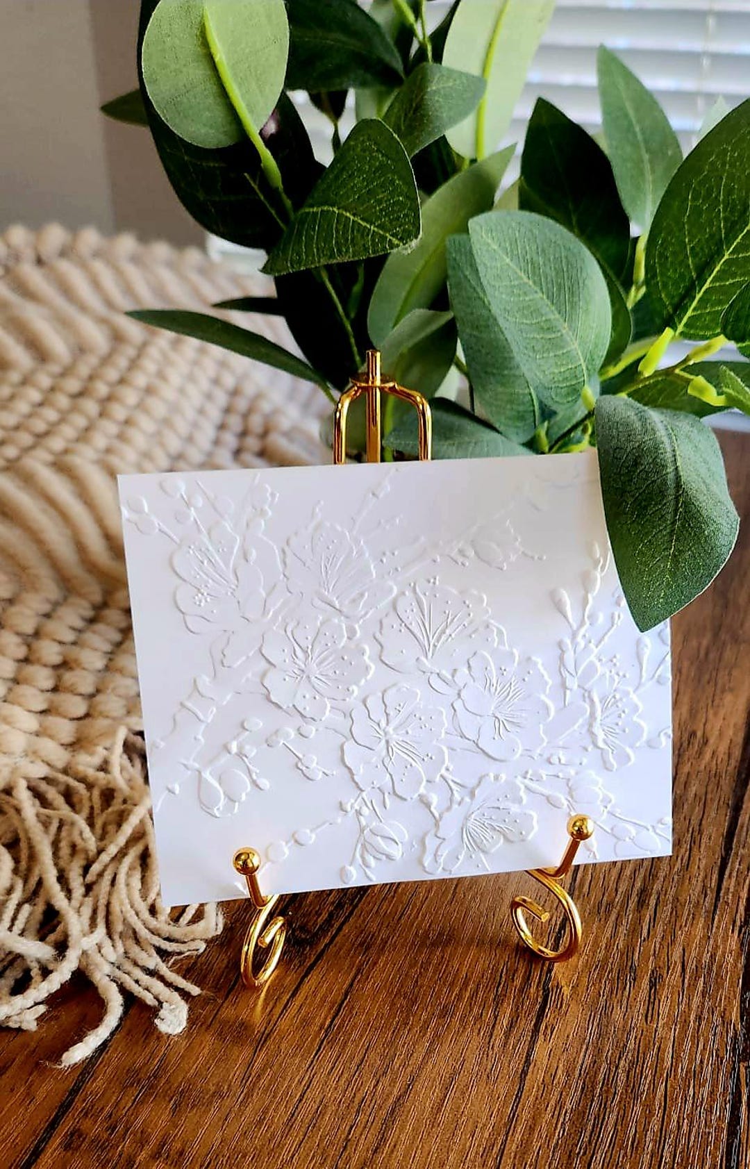 3D Card Sets, Stationery Set, Gift Set, Floral Blank Card Set, Embossed ...