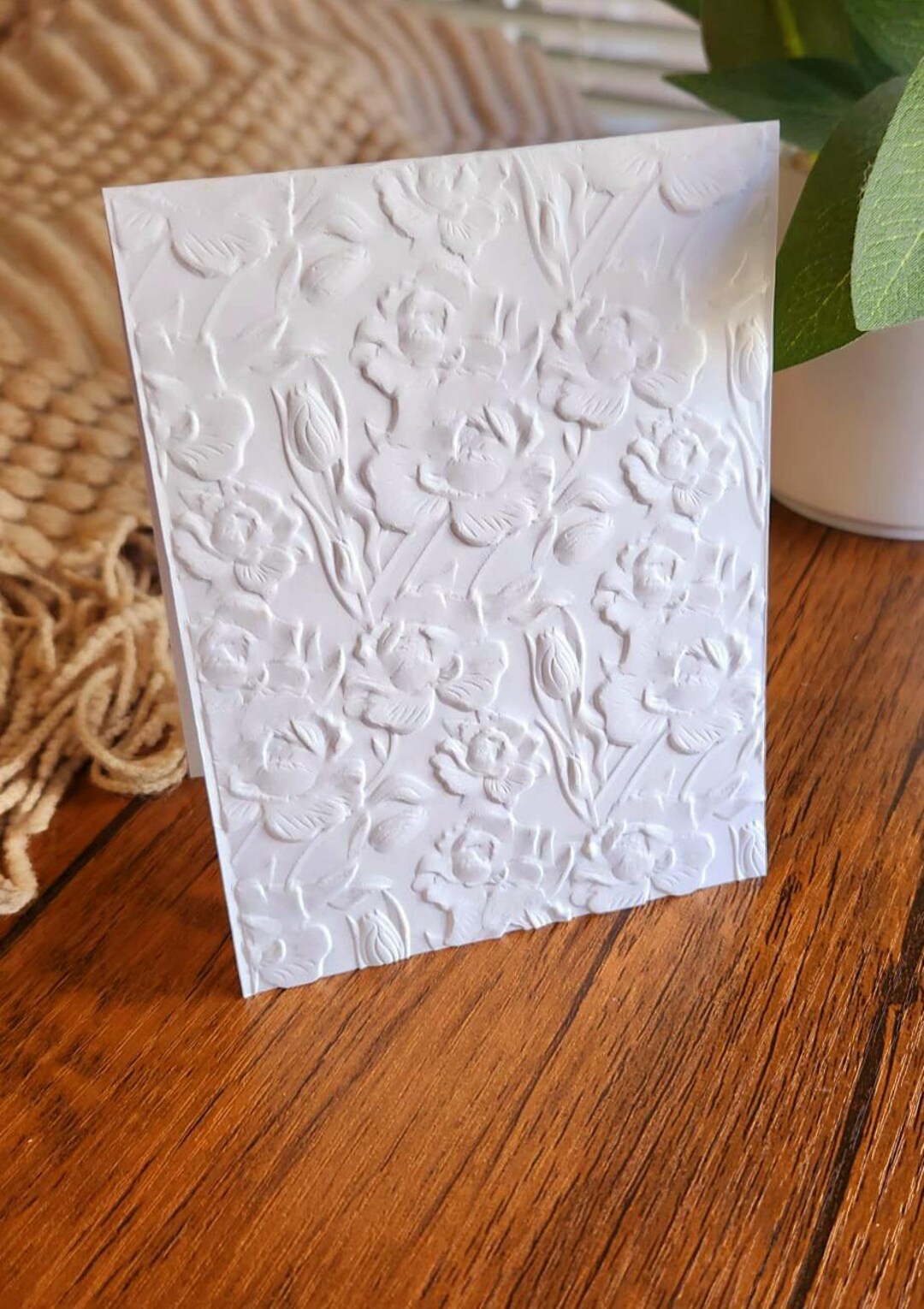 3D Card Sets, Stationery Set, Gift Set, Floral Blank Card Set, Embossed ...