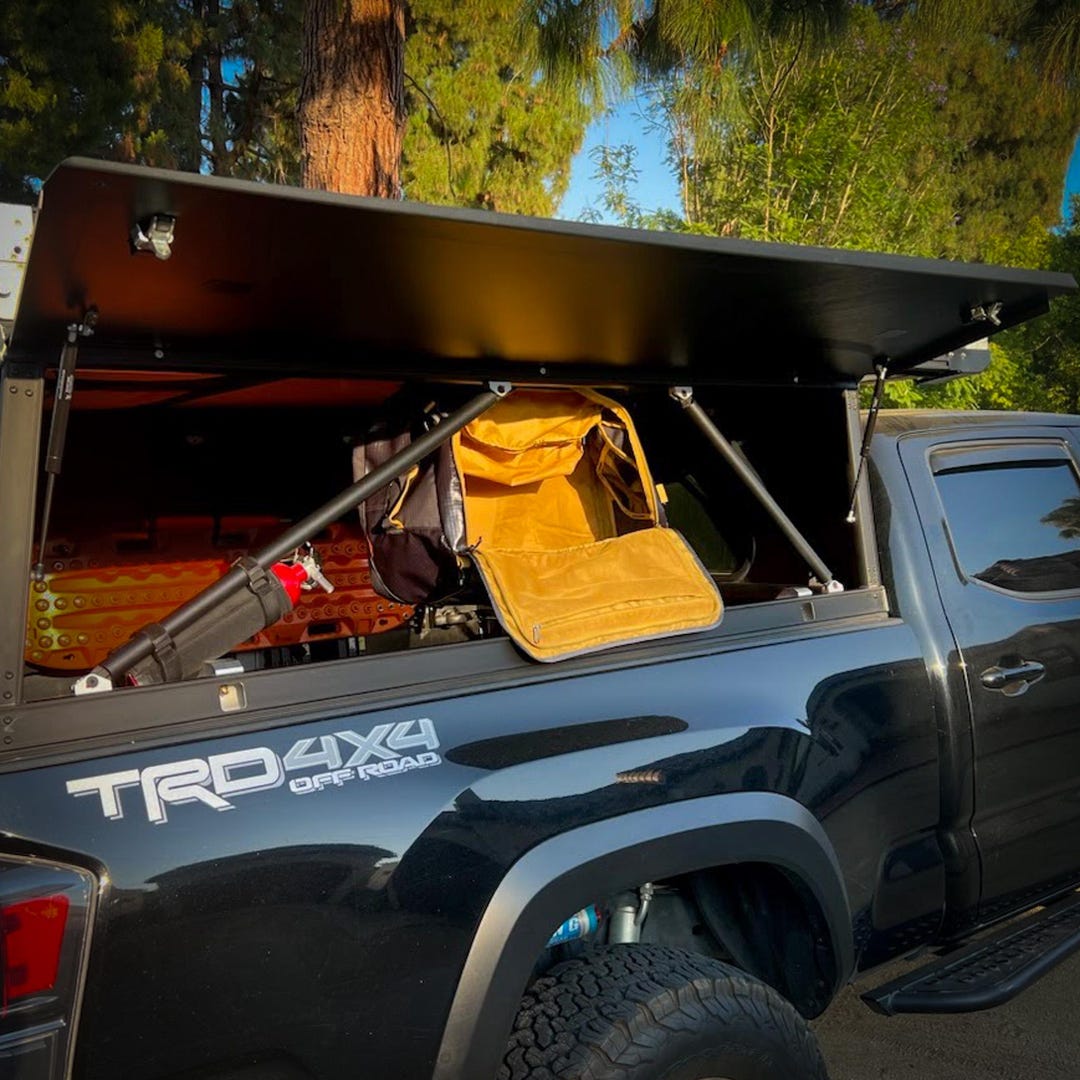 GFC Camper Duffel Hangers – Overlanding Truck Bed Storage - Etsy
