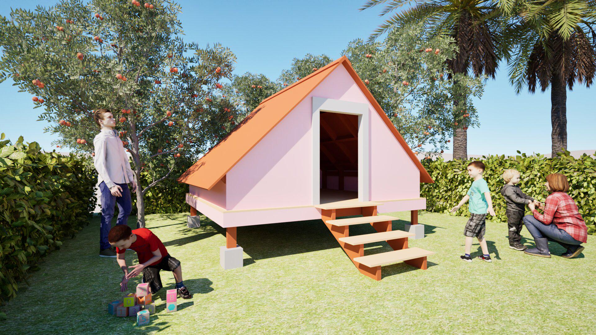 A-frame Playhouse Plans for Kids - Etsy