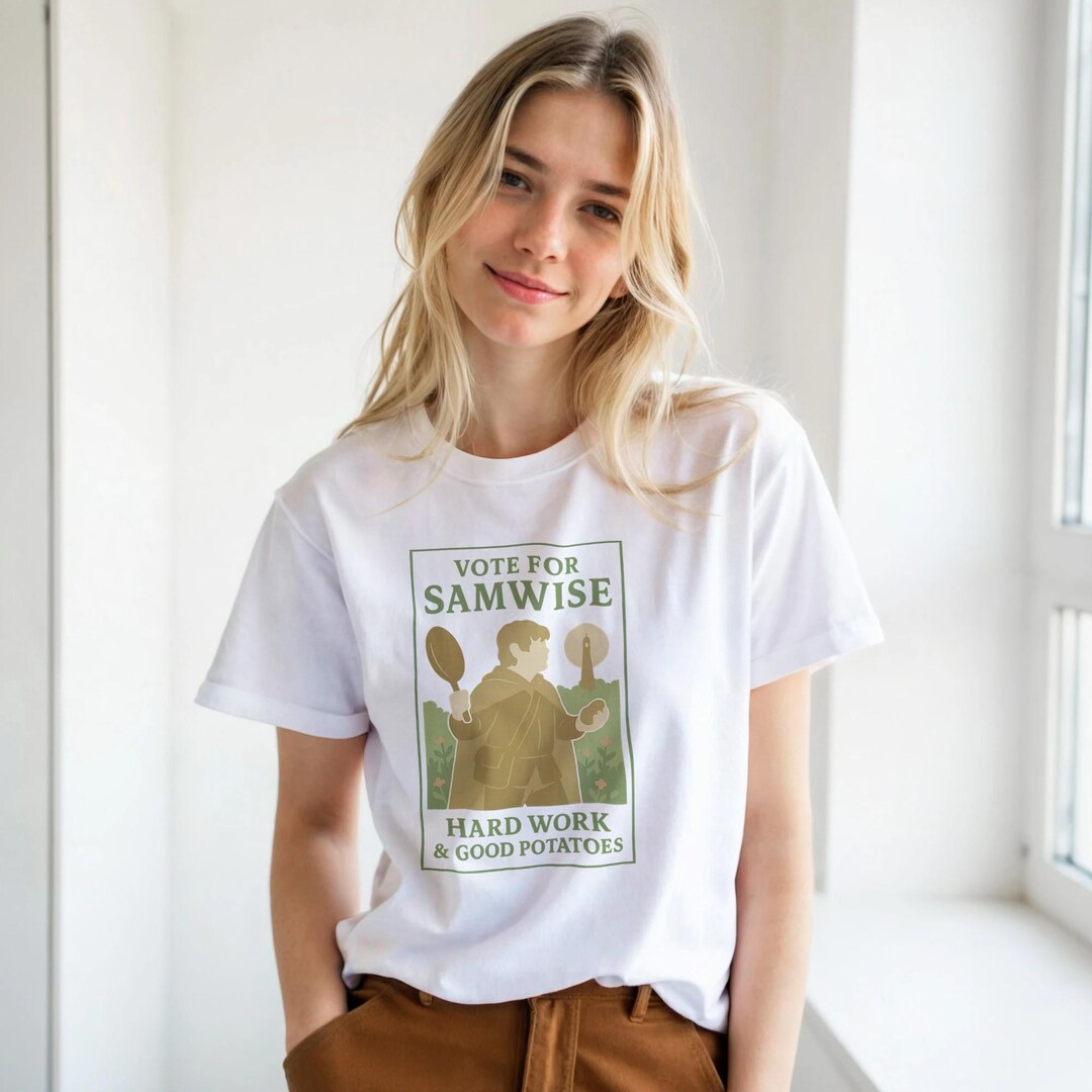 LOTR Samwise T-shirt | Lord of the Rings Hobbit Parody Tee – Sam Gamgee ...