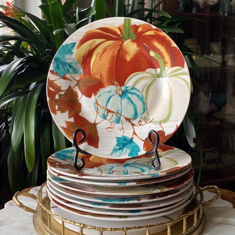 Fall Dinner Plates - Etsy