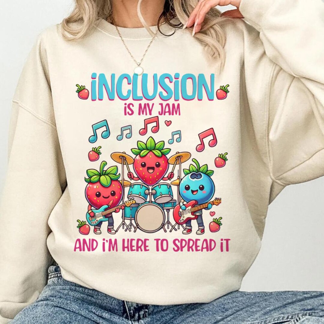 Inclusion is My Jam Png, Autism Support, Teacher Appreciation Png ...
