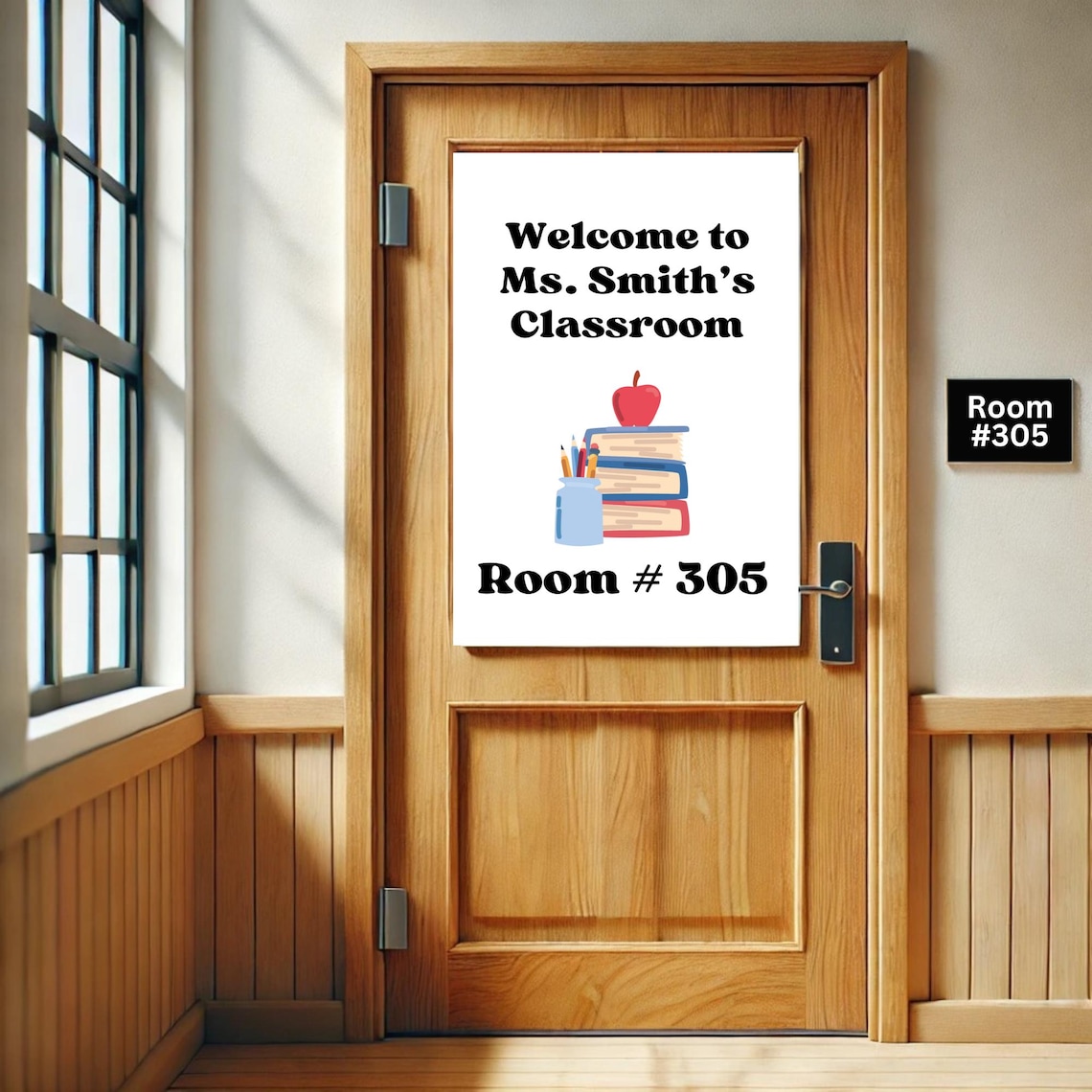 Printable Classroom Welcome Sign | Teacher Door Decor | Editable Back ...