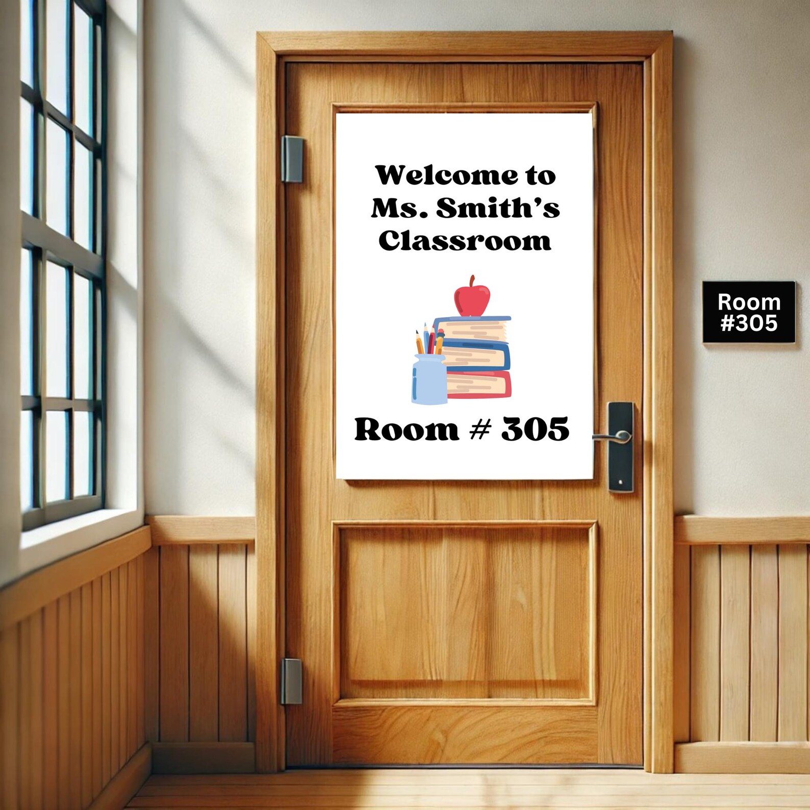 Printable Classroom Welcome Sign | Teacher Door Decor | Editable Back ...