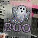 Boo Ghost Faux Iridescent Rhinestones - PNG Digital Download - Shirts ...