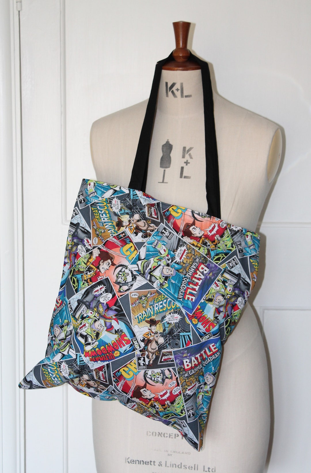 Toy Story Comic Tote Bag - Etsy