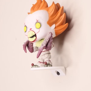 Pop! Figure Wall Mounted Display Stand - 3D Printed, Custom Design ...