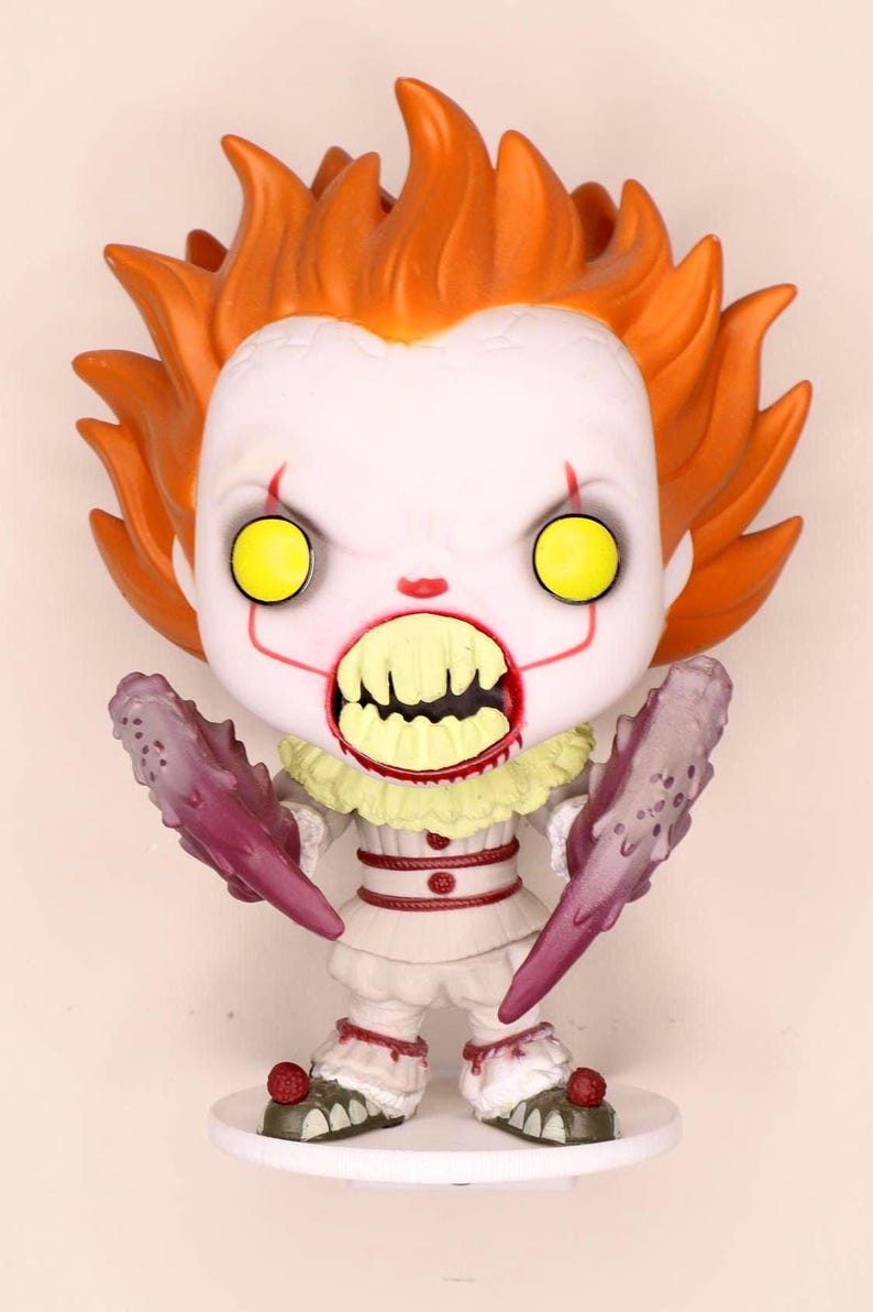 Pop! Figure Wall Mounted Display Stand - 3D Printed, Custom Design ...