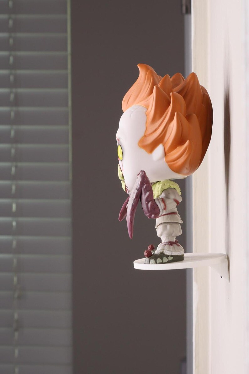 Pop! Figure Wall Mounted Display Stand - 3D Printed, Custom Design ...