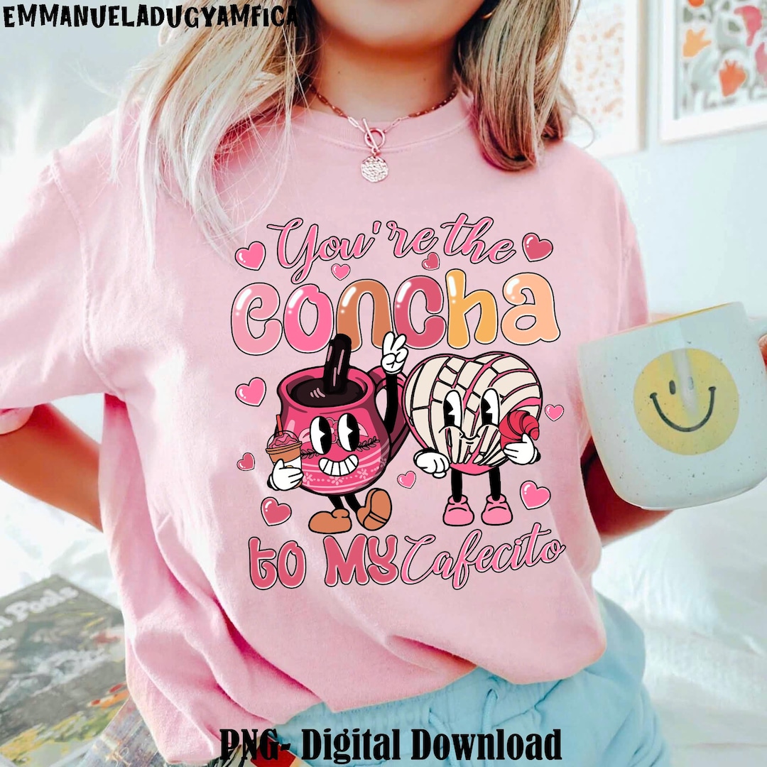 Concha See Te Amo Mexican Valentine Png, Mexican Valentine Png, Conchas ...