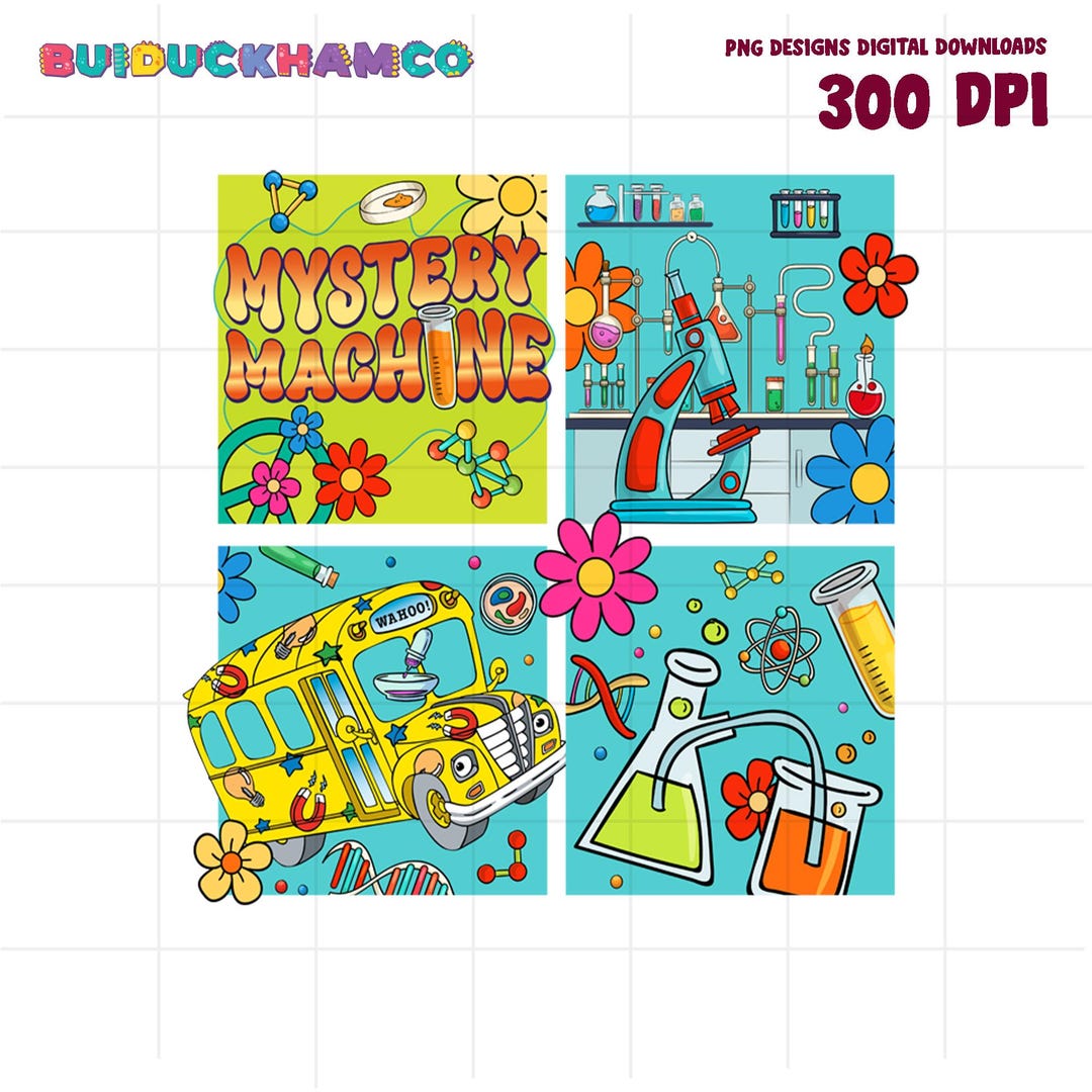 Mystery Machine Lab Week 2025 Png, Lab Tech Png, Lab Week 2025 Shirt ...