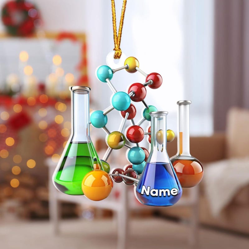 Scientist Tree Ornaments - Etsy