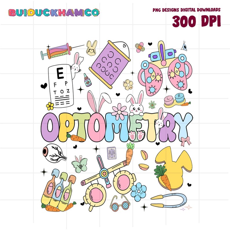 Optometry Easter Png, Optometrist Optician Easter Png, Eye Doctor Png ...