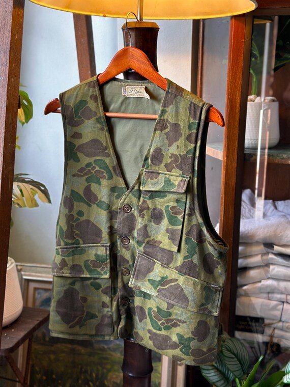 1950’s-1960’s us L.L. bean Duck camouflage Hunting ja… - Gem