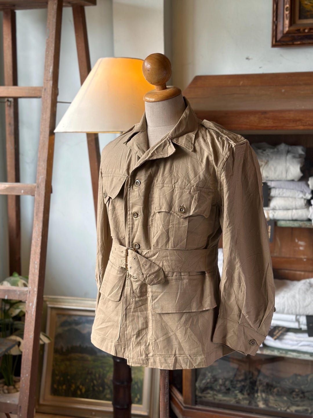 1967’s British Army Bush Khaki Jacket - Etsy