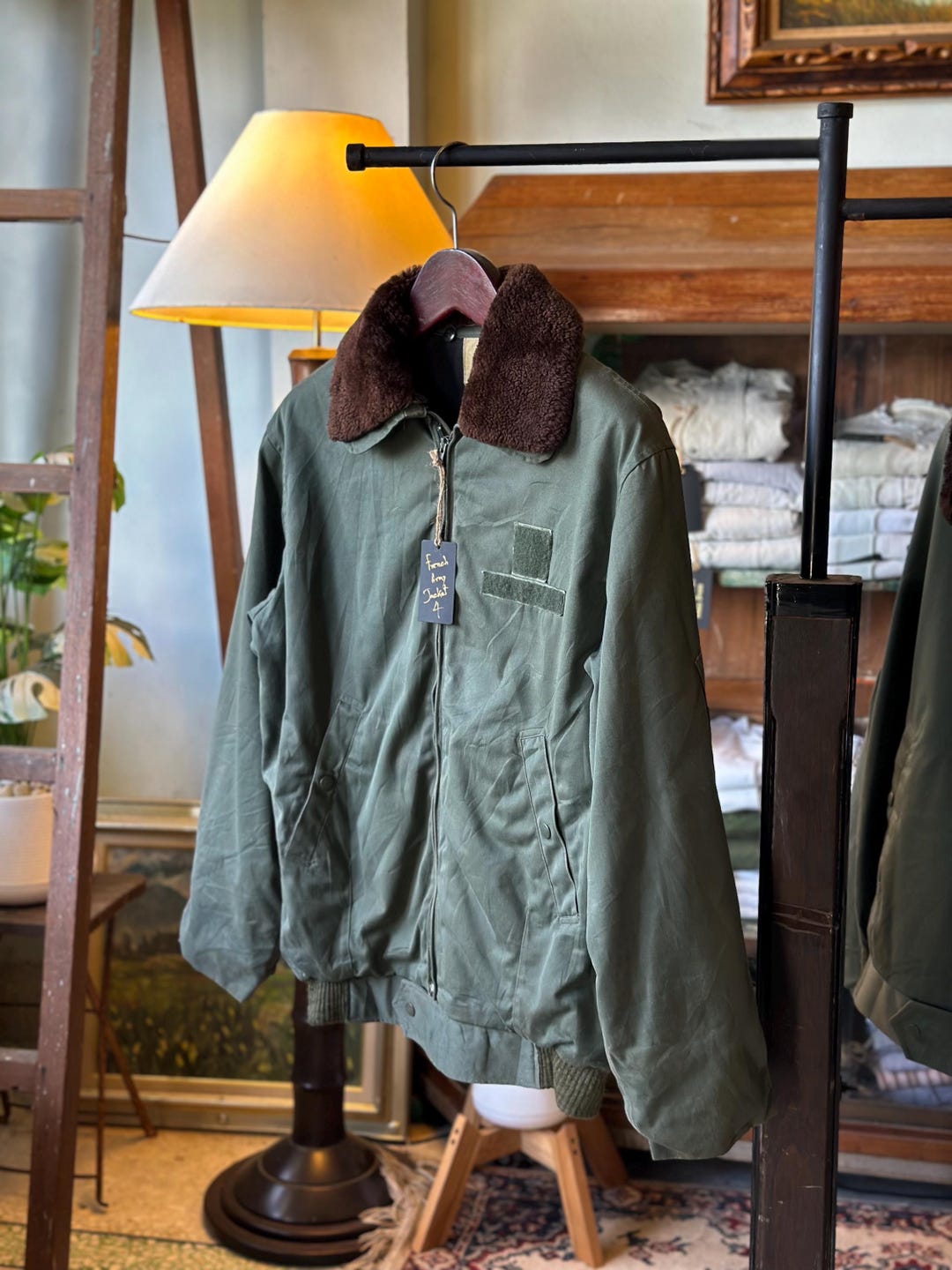 4. 1980s French Air Force Jacket HBT Fabric - Etsy