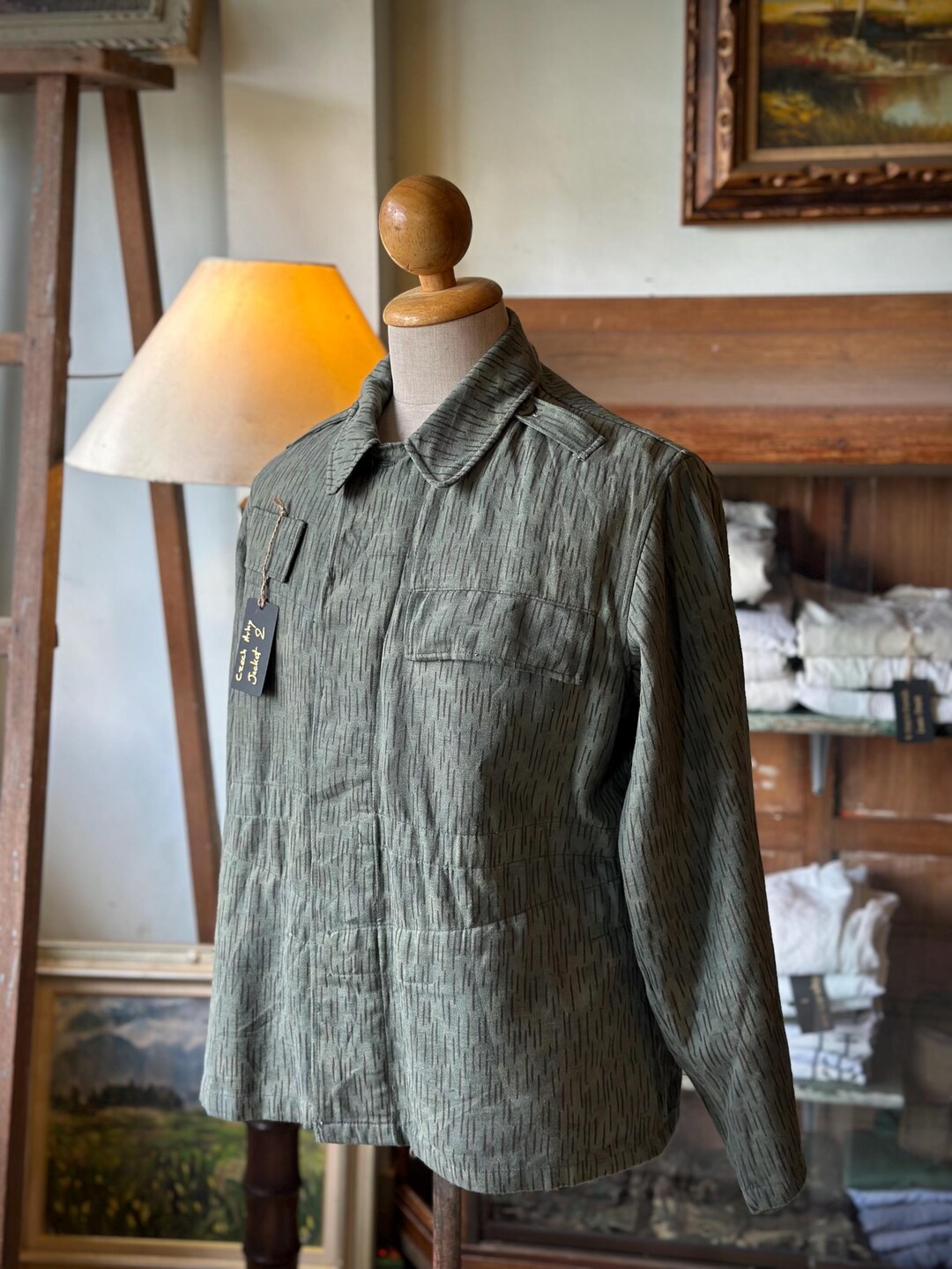 2. Dead Stock 1970's-1980's Czech Army M60 Raindrop Camouflage Combat ...