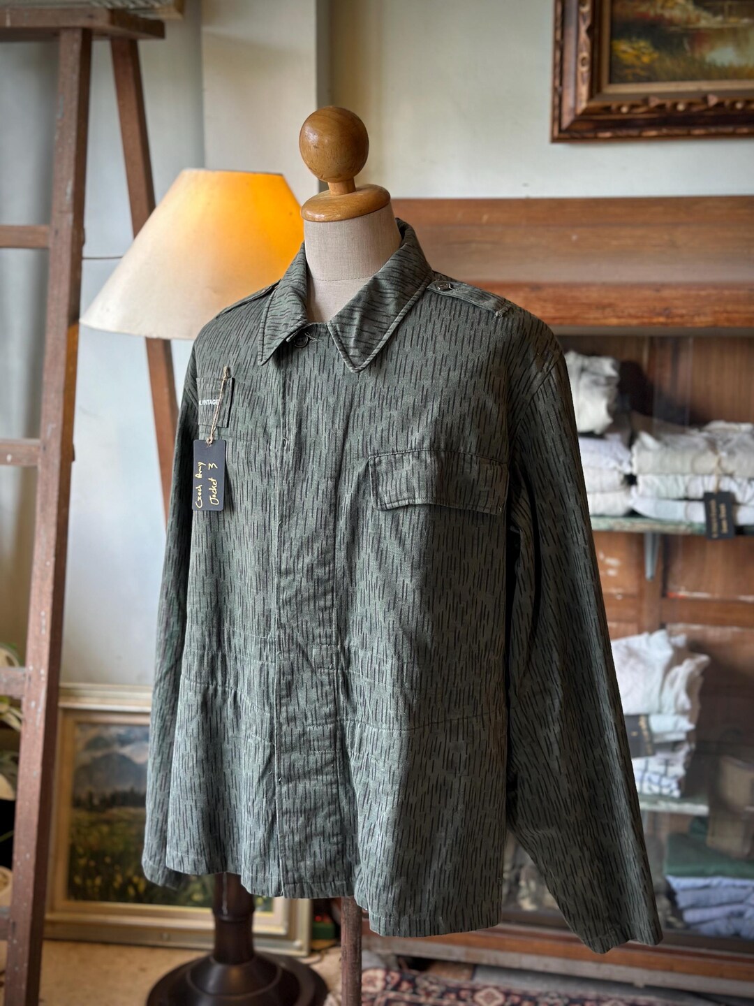 3. 1980’s Czech Army M60 Raindrop Camouflage Combat Jacket - Etsy