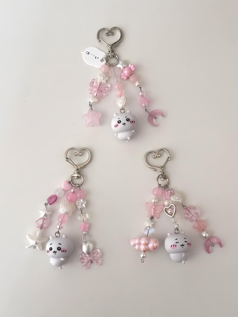Chiikawa Keychain | Chiikawa | Hachiware | Usagi | Cute Keychain ...