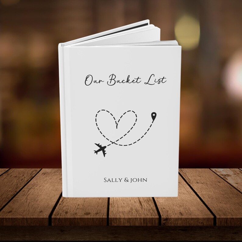 Personalized Bucket List Travel Journal, Custom Adventure Notebook for ...