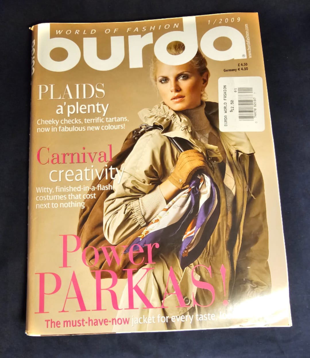 Burda Fashion Sewing Magazine Complete WITH Uncut Paper Patterns in ...
