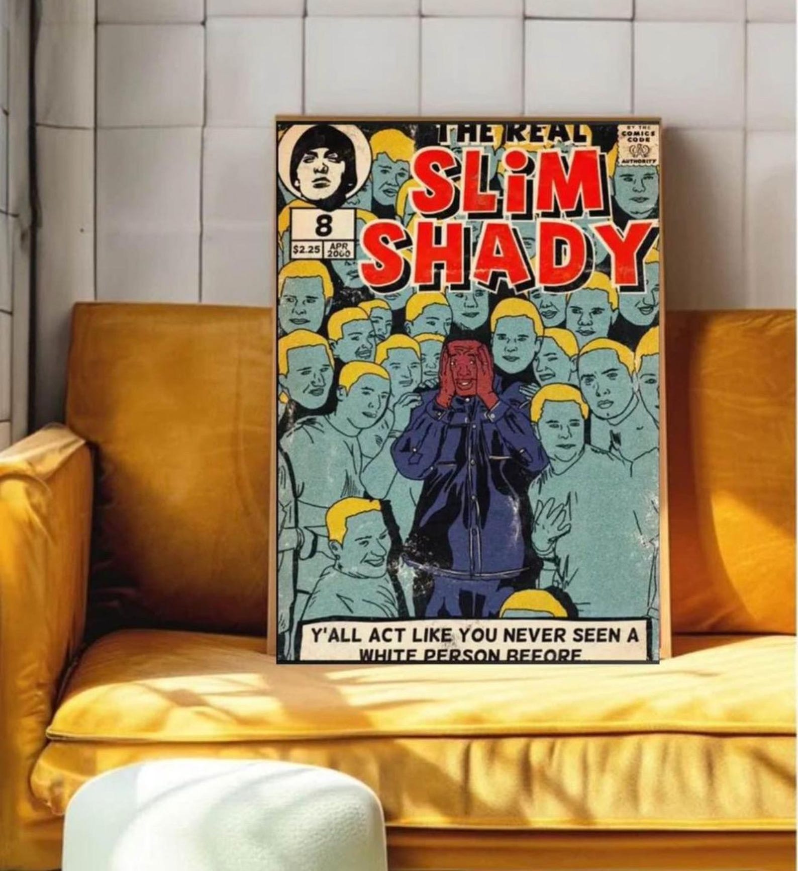 Eminem Slim Shady Poster Art Decor Music Downloadable Print - Etsy