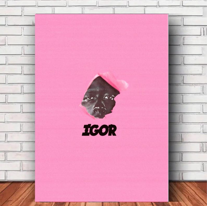 Igor Pink Tyler the Creator Album Cover Music Rap Gangsta Pop Culture ...