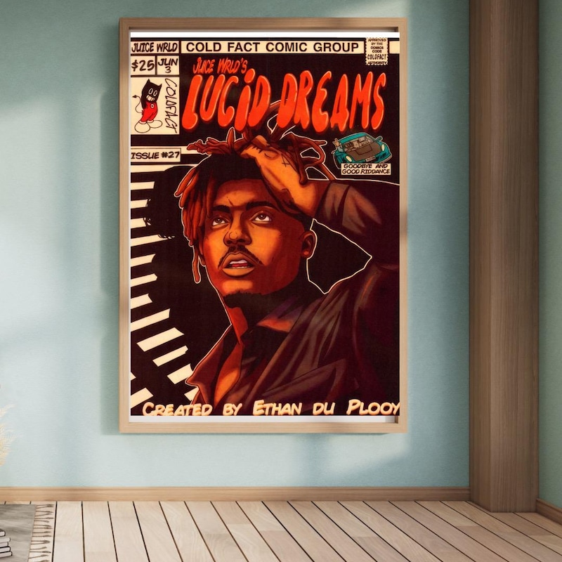 Juice Wrld Cover Art - Etsy