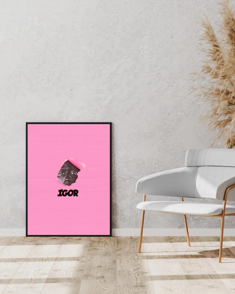 Igor Pink Tyler the Creator Album Cover Music Rap Gangsta Pop Culture ...