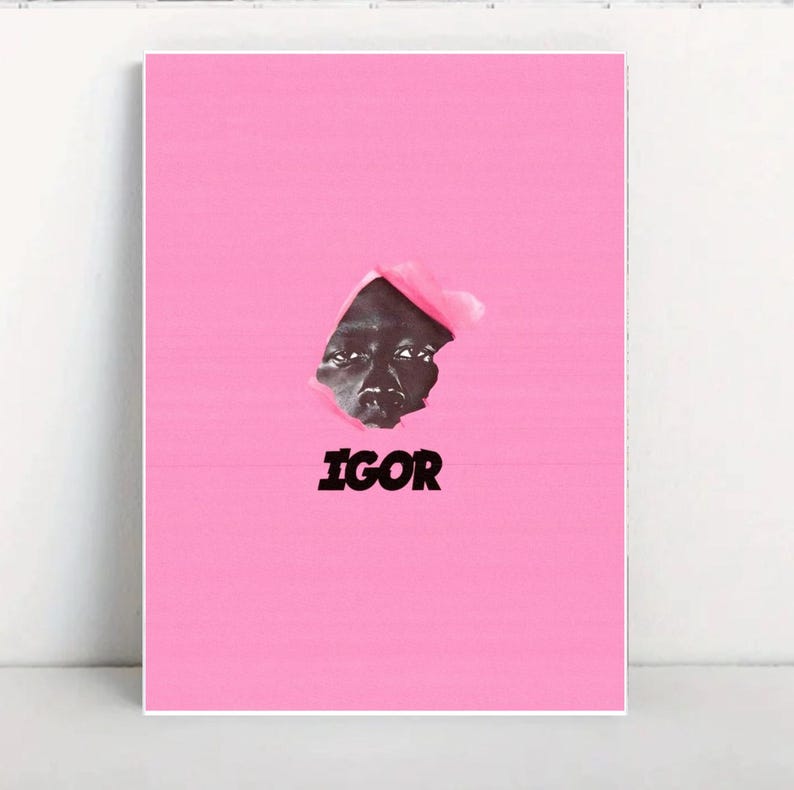 Igor Pink Tyler the Creator Album Cover Music Rap Gangsta Pop Culture ...