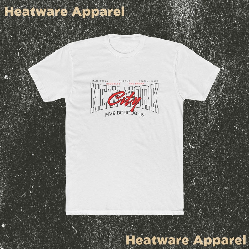 New York City Shirt, New York T-shirt, East Coast Shirt, New Yorker Tee, New York Lover Gift ...