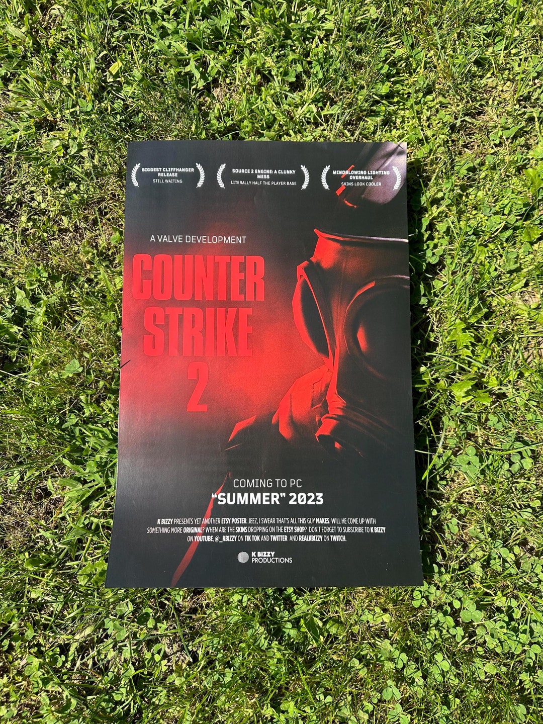 CS2 Inspired Movie Poster - Etsy