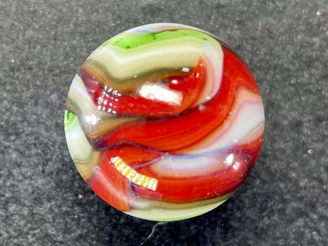 DAS/JABO Marbles 2-8-10 Tribute to Legacy Multi Color Swirl. 3/4 ...