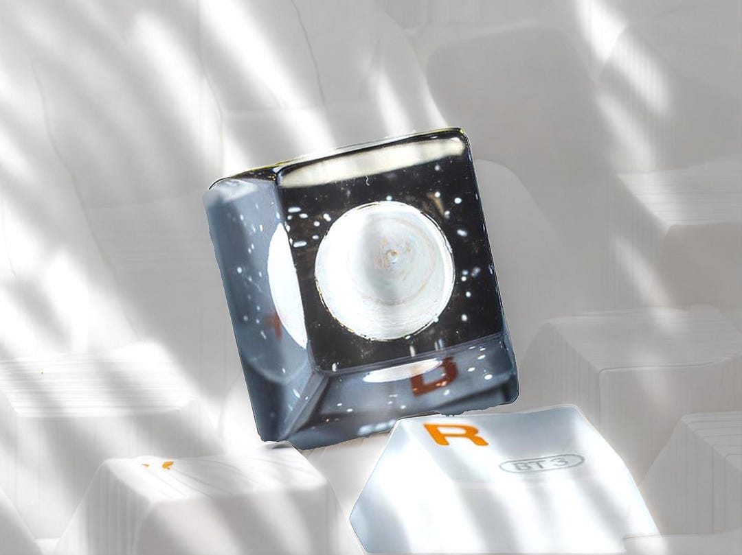 Saturn Keycap for Cherry MX Switches, Solar System & Universe Themed ...