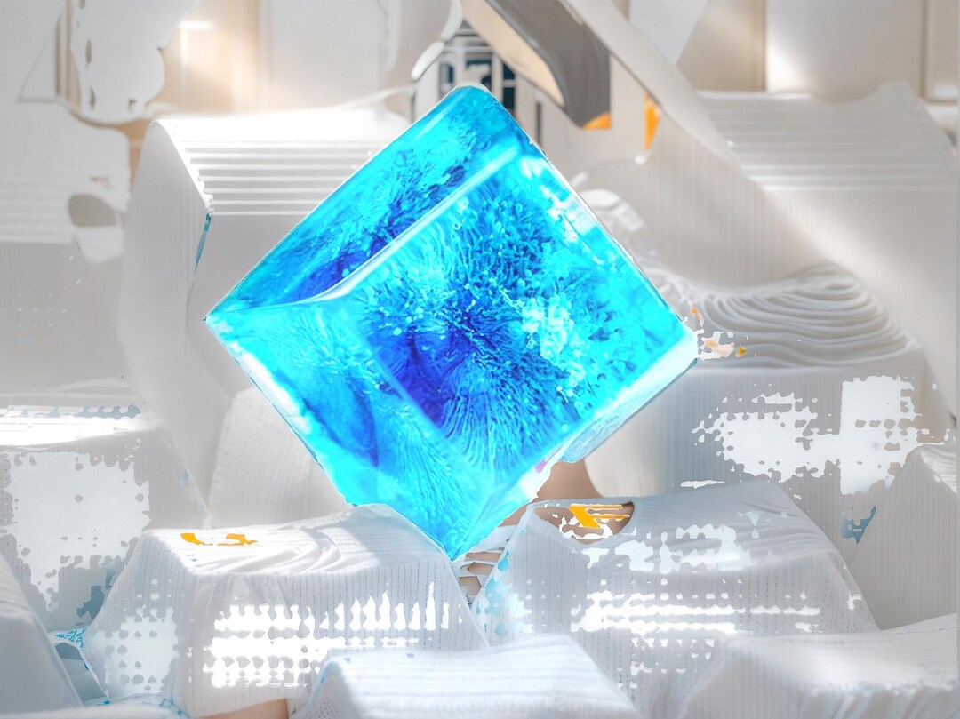 Custom Coral Keycap for Cherry MX Switch, Handmade Blue Ocean-themed ...